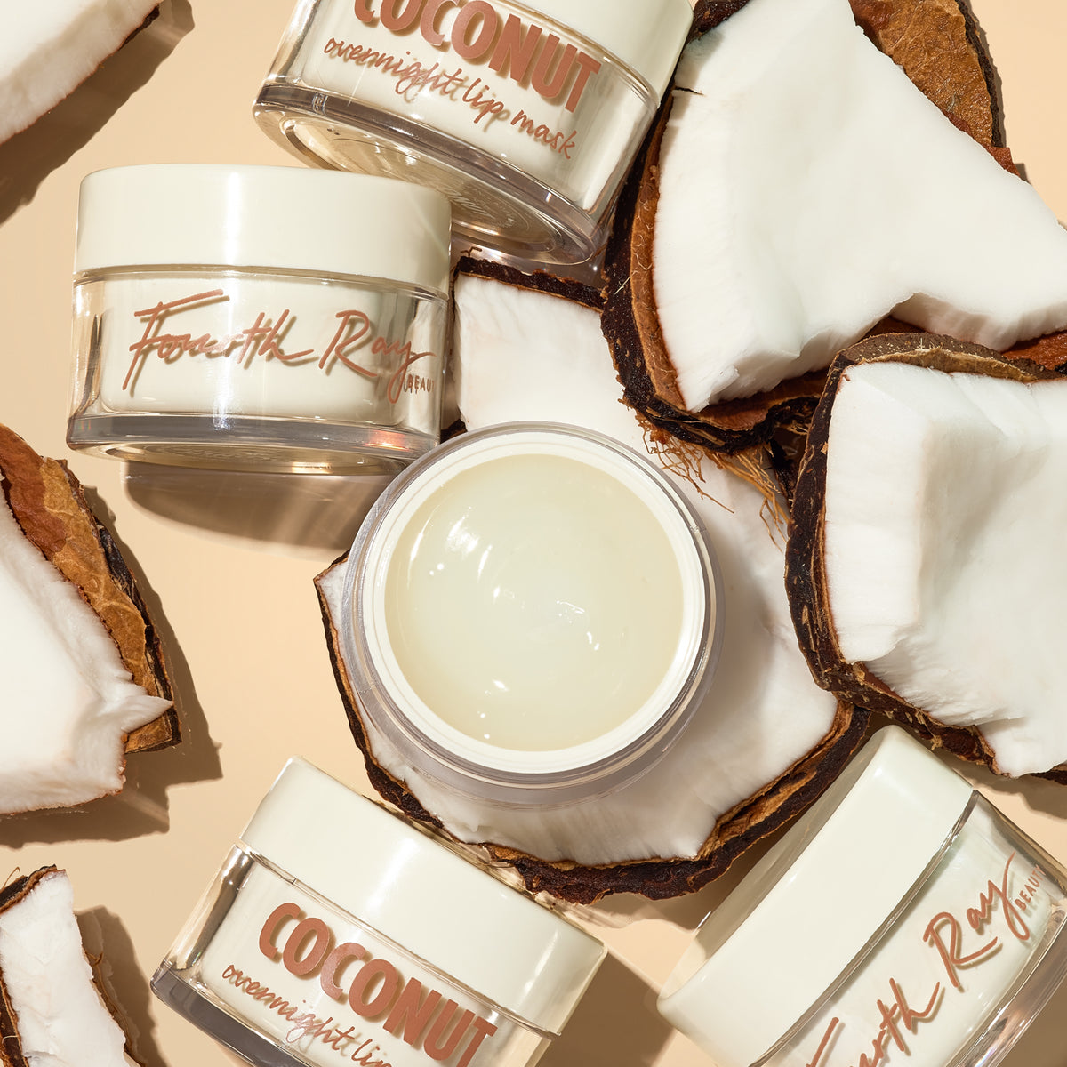 Coconut Moisturizing Lip Mask | Fourth Ray Beauty